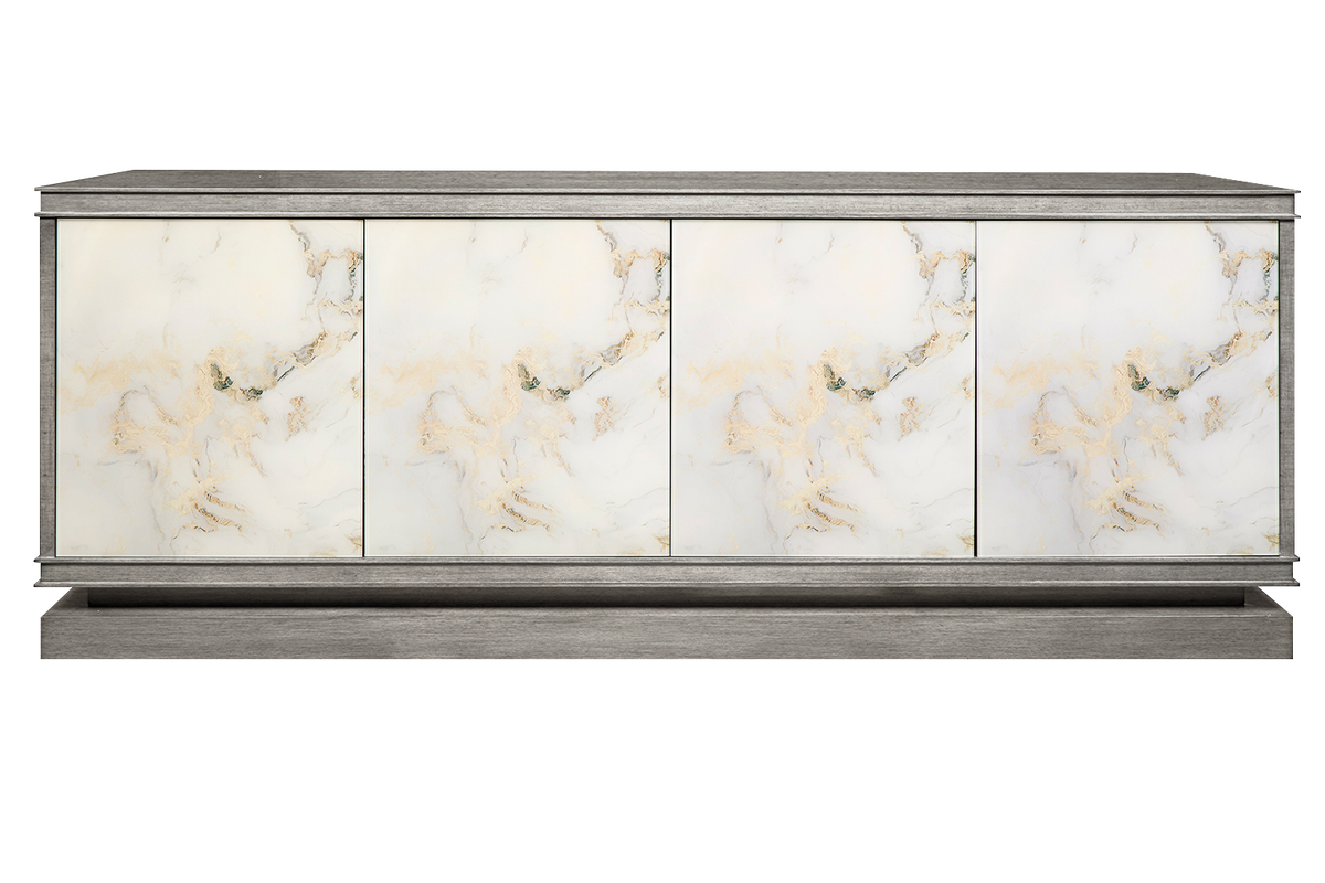 Owen Credenza with Specialty Glass – Belle Meade Signature