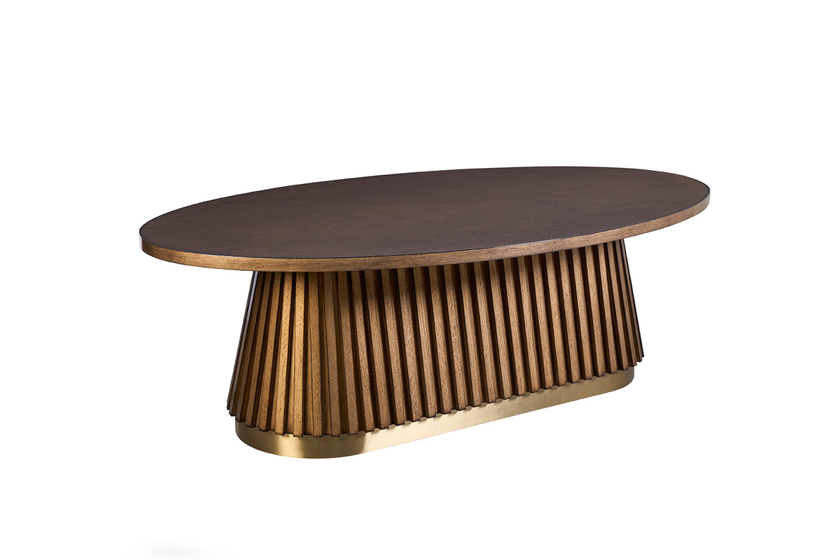 Axis Oval Cocktail Table – Belle Meade Signature